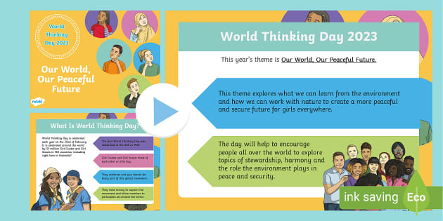 World Thinking Day 3-6 PowerPoint (teacher made) - Twinkl