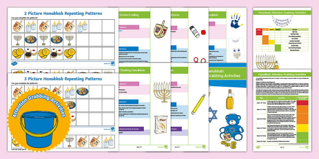 Hanukkah: Attention-Grabbing Activities - Twinkl
