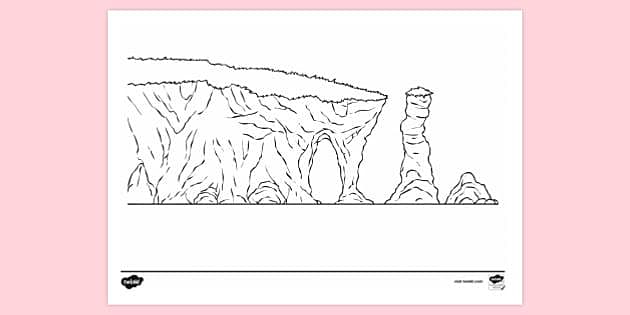 Arch Formation Colouring Sheet | Colouring Sheets - Twinkl