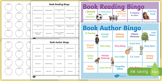 Book Reading Bingo Primary Resources teacher Made 