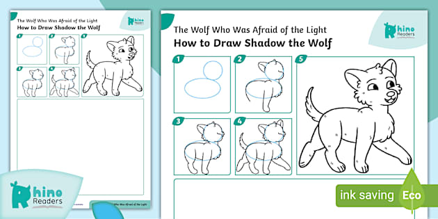 Level 6c The Wolf Who Was Afraid of the Light: Draw Shadow