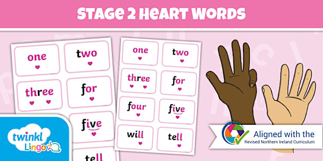 Stage 2 Heart Words