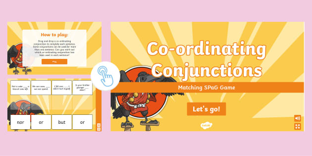 FREE! - Co-ordinating Conjunctions SPaG Game - KS2 Revision
