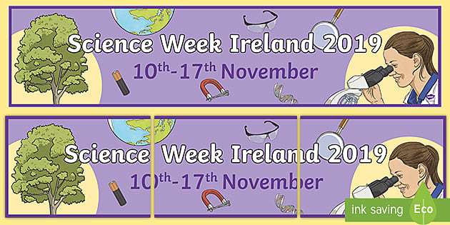 Science Week 2019 Display Banner