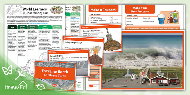 World Learners - Tectonics (teacher made) - Twinkl