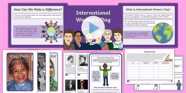 International Women's Day Whole School Activity Pack