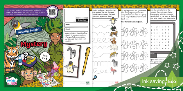 Mystery Activities for Kids - Twinkl