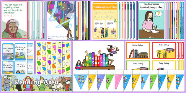 New Zealand Reading Area Set-Up Resource Pack - Twinkl