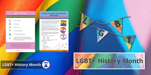 LGBT+ History Month Display Pack (teacher made) - Twinkl