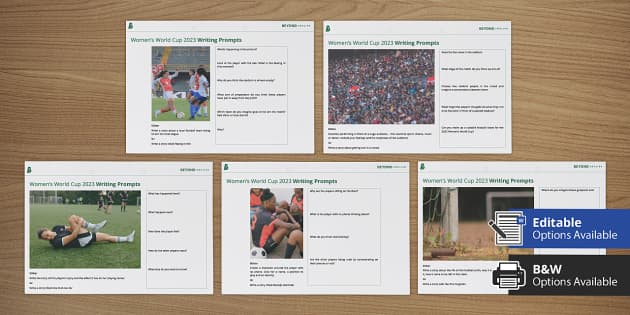 Women's World Cup 2023: Writing Prompts - Twinkl