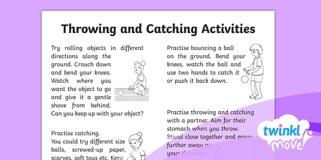👉 Multi-Skills: Year 1 Throwing and Catching: Home Learning Tasks