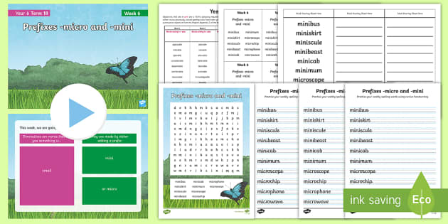 Year 6 Term 1B Week 6 Spelling Pack (teacher made) - Twinkl