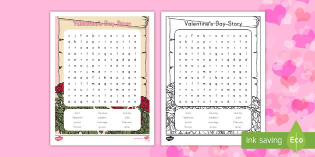 Valentine's Word Scramble for Kids - Teaching Resources