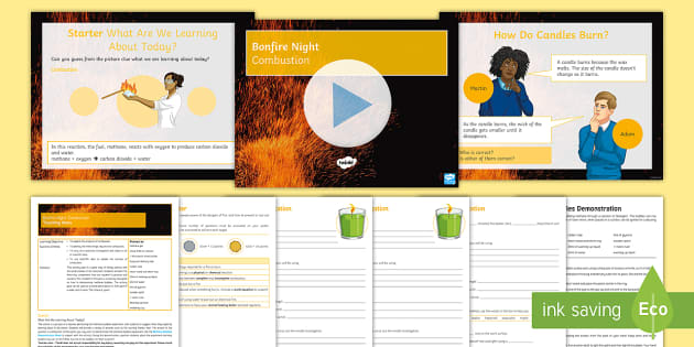 Bonfire Night Themed Science Experiment Pack