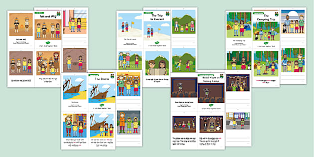 Phase 4 Reading Books - Primary Resources (teacher made)