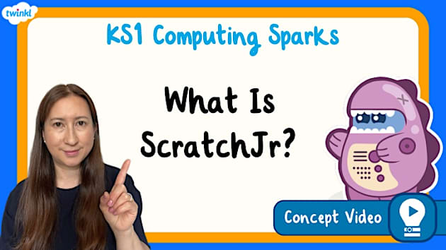 What Is ScratchJr? | Digital Sparks KS1 Computing Concept Video
