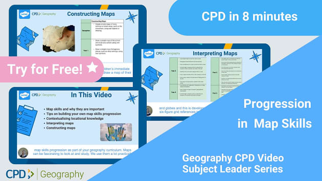 FREE! - Map Skills Progression CPD (teacher made) - Twinkl