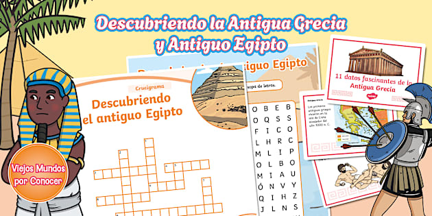 Pack: Viejos Mundos por Conocer: Antigua Grecia y Antiguo Egipto