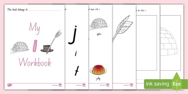 My Workbook I Lowercase (teacher made) - Twinkl