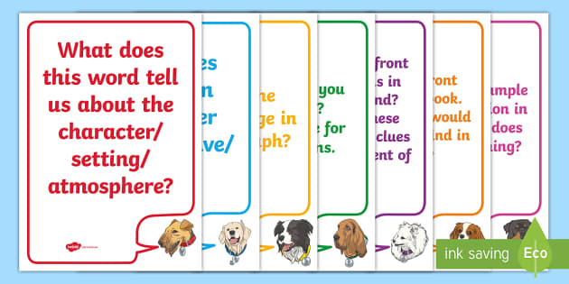 KS2 Reading Den Question Prompts Display Pack (teacher made)