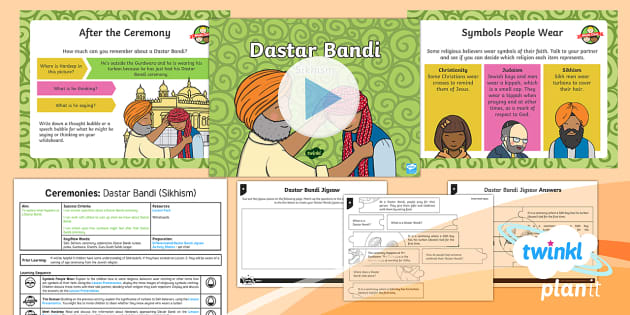 RE: Ceremonies: Dastar Bandi (Sikhism) Year 2 Lesson 4