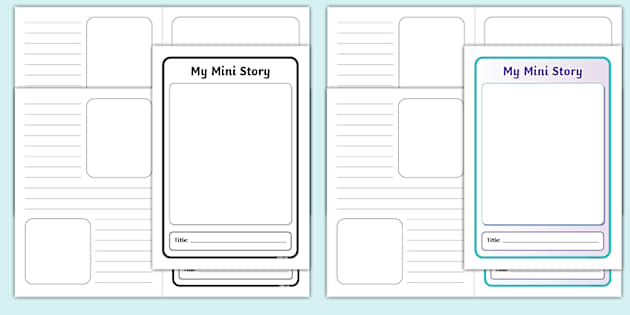 Create a Story Book Template teacher made Twinkl
