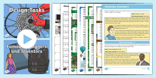 FREE! - Famous Inventors and Inventions Lesson Teaching Pack