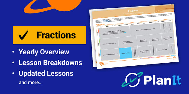 Year 1 Fractions Steps to Progression Overview - Twinkl