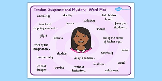 FREE Words Phrases To Create Tension Suspense And Mystery Word Mat free-words-phrases-to-create-tension-suspense-and-mystery-word-mat