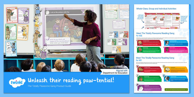 * NEW * The Totally Pawsome Reading Gang Free Product Guide