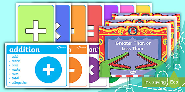 Mathematical Signs Activity Pack (teacher made) - Twinkl