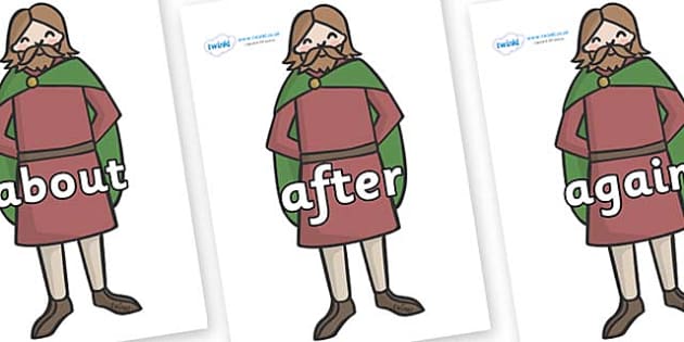 FREE! - KS1 Keywords on Britons (teacher made) - Twinkl