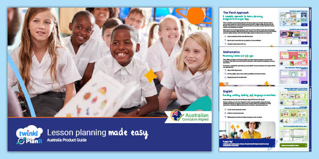 FREE! - Free PlanIt Australia Product Guide (teacher made)