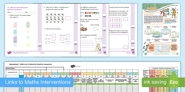 👉 Year 2 Addition and Subtraction Baseline Assessment