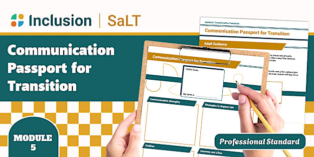 Module 5: Communication Passport for Transition