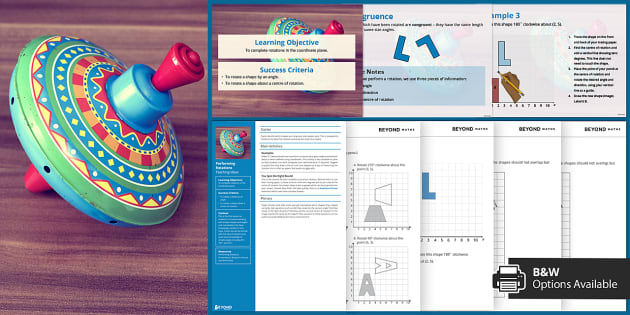 KS3 Performing Rotations Lesson Pack (teacher made) - Twinkl