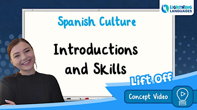 👉 Lightning Languages | Spanish | Introductions and Skills Culture Concept