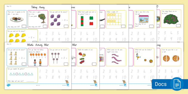 Stage 2/3 Maths Activity Mats (teacher made) - Twinkl