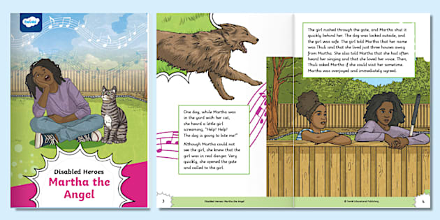 Martha the Angel – Disabled Heroes – Twinkl eBook