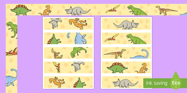 FREE! - Dinosaurs Display Borders (creat de profesori)