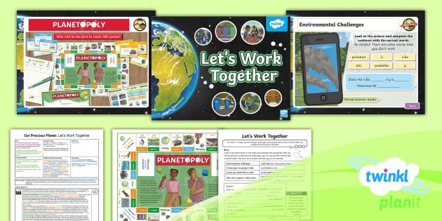 👉 PlanIt Year 6 French Lesson: Let's Work Together