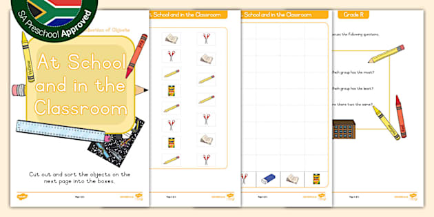 Grade R Data Handling Discuss and Report - At School