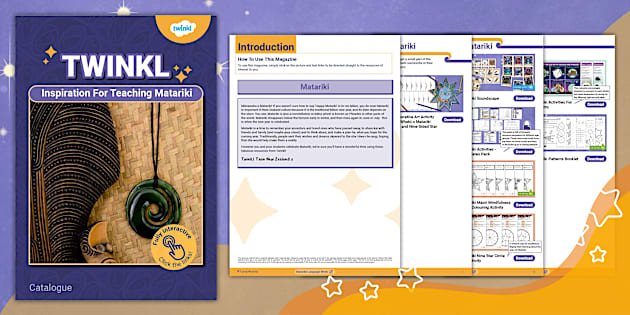 Matariki Inspiration Interactive Catalogue