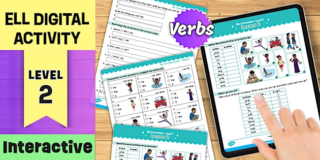 ELL Curriculum: Level 2, Lesson 2 Interactive Activity