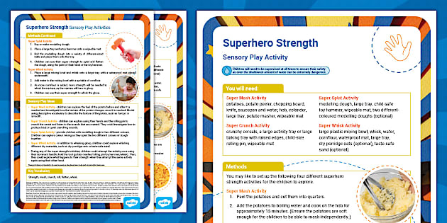 20 Sensory Play Activities for Preschool - Twinkl Blog