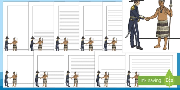 Waitangi Day A4 Page Borders - Teacher Made Resource