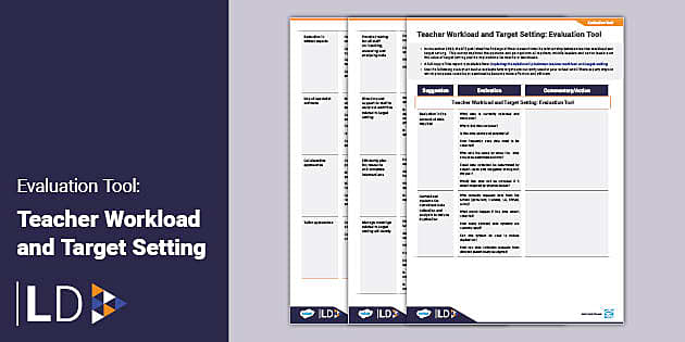 Teacher Workload and Target Setting in Schools - Twinkl