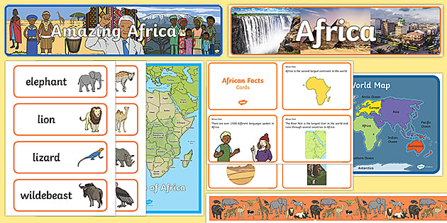 Ready-Made African Display Pack (teacher made)