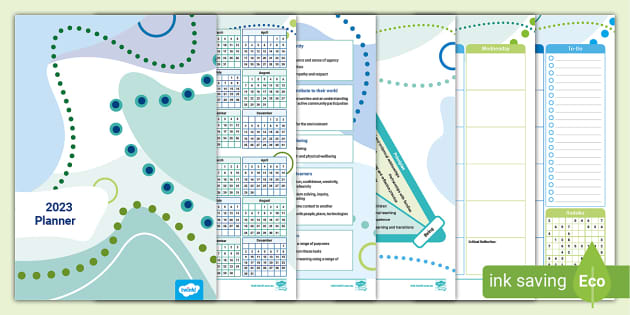 2023 MTOP Planner (teacher made) - Twinkl