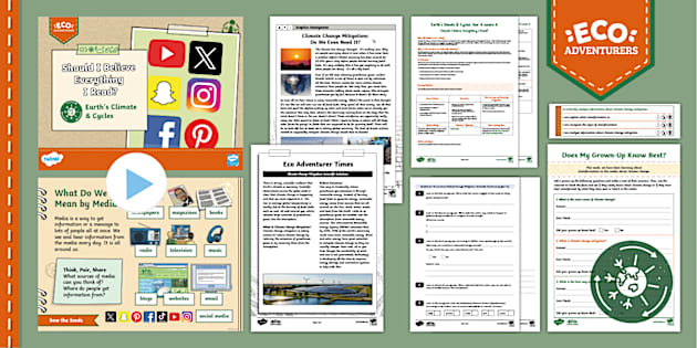 Year 6 Earth's Climate & Cycles: Lesson 6 (teacher made)